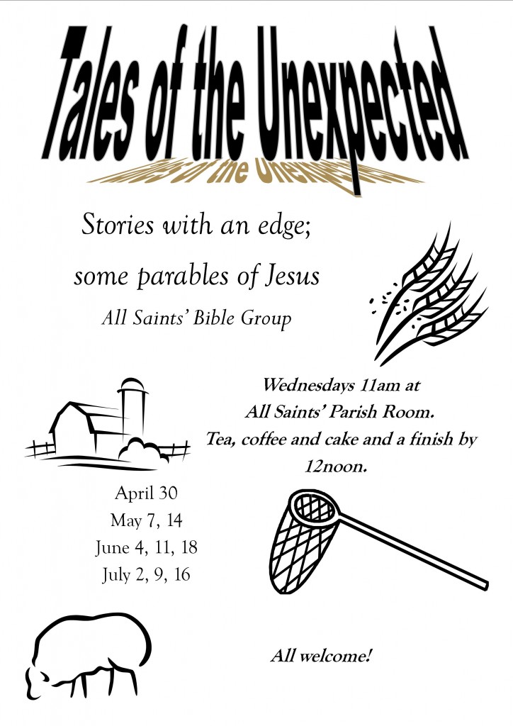 2014.04 ASBG Parables Poster – St. Michael's and All Saints'